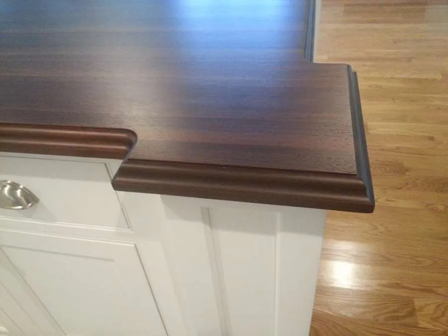 Standard Roman Ogee Edge - Wood Countertops Blog
