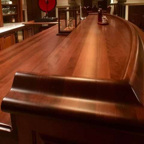 Custom Commercial Bar Tops | Handcrafted Wood Countertops