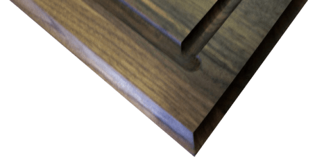 Wood Countertops with Juice Grooves | Walnut Kitchen Counters