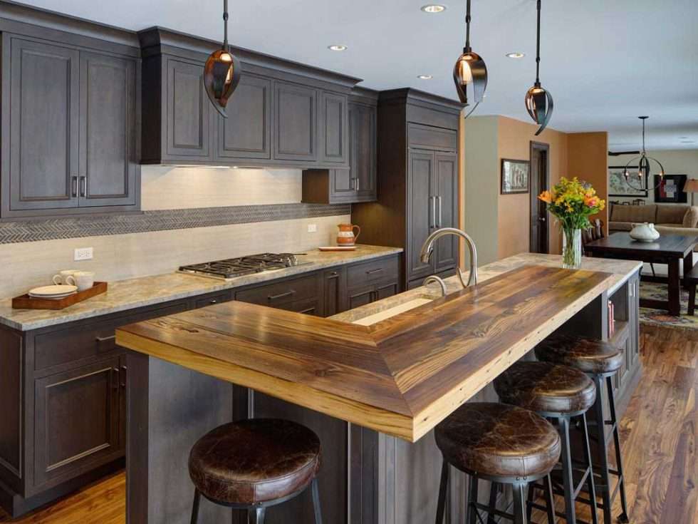 Mitered Corners & Flush Joints | Exotic Wood Countertops